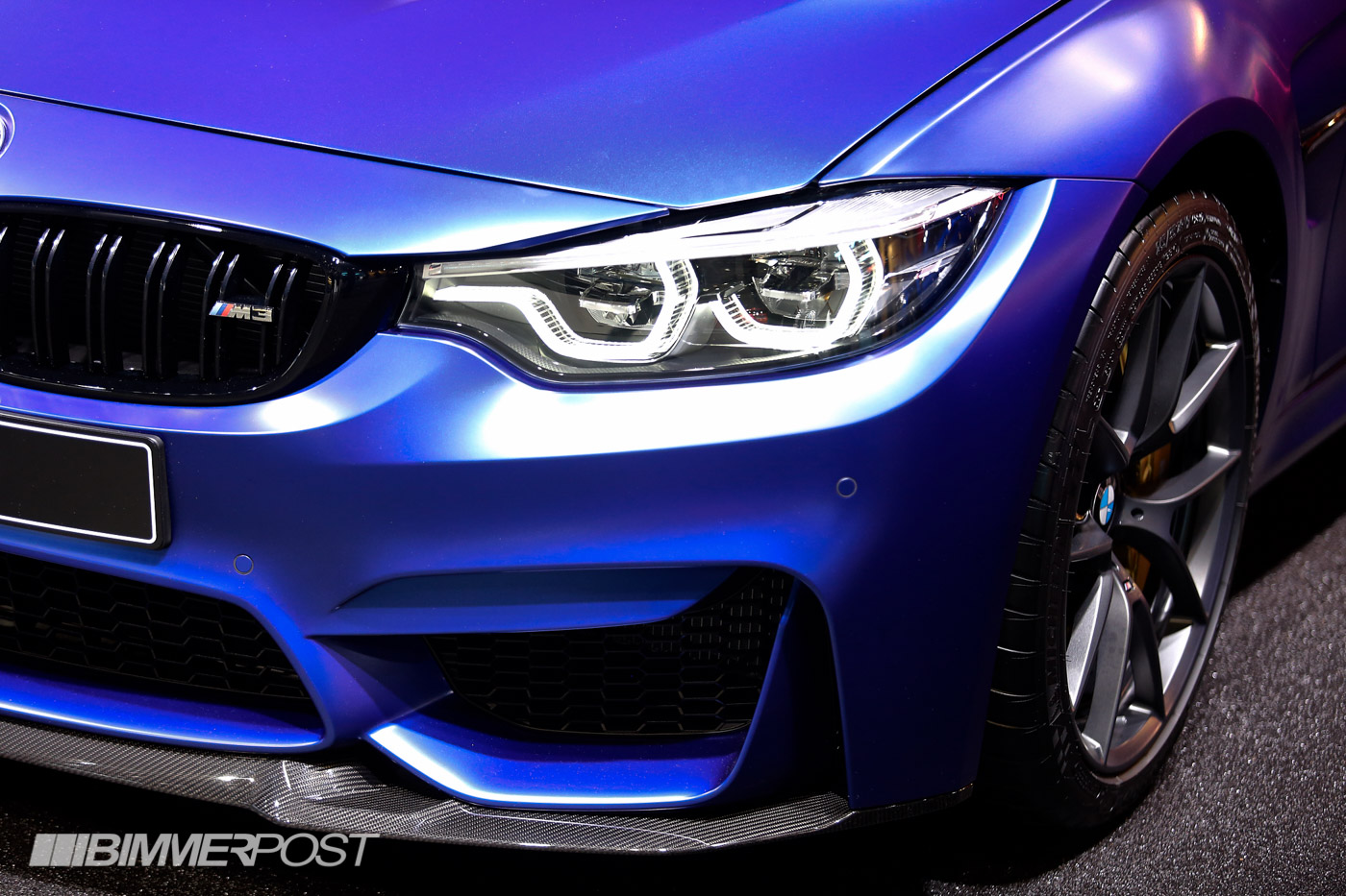 Geneva 2018: BMW M3 CS in Frozen Dark Blue II