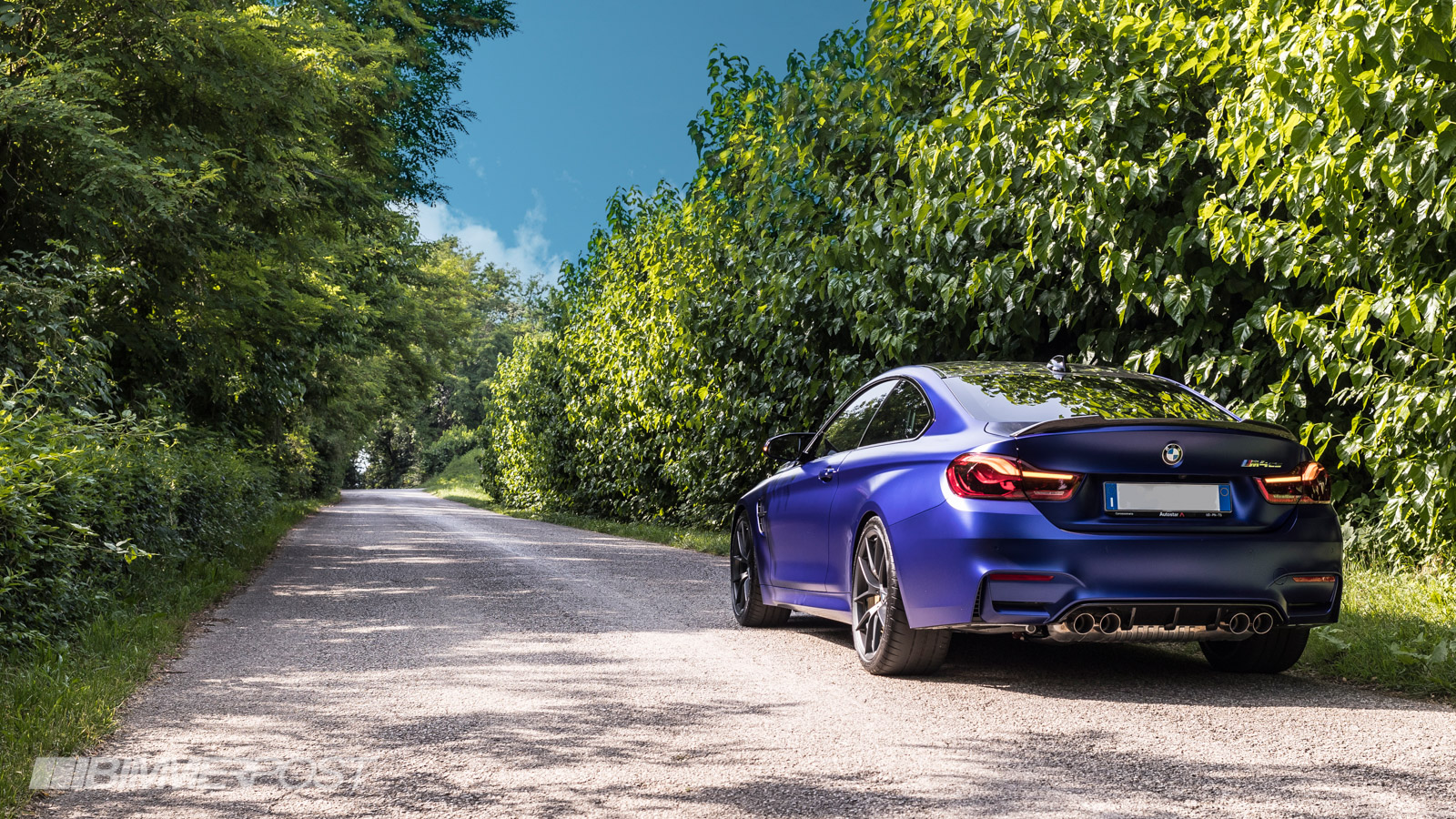 BMW M4 CS in Frozen Dark Blue II - by Teofly