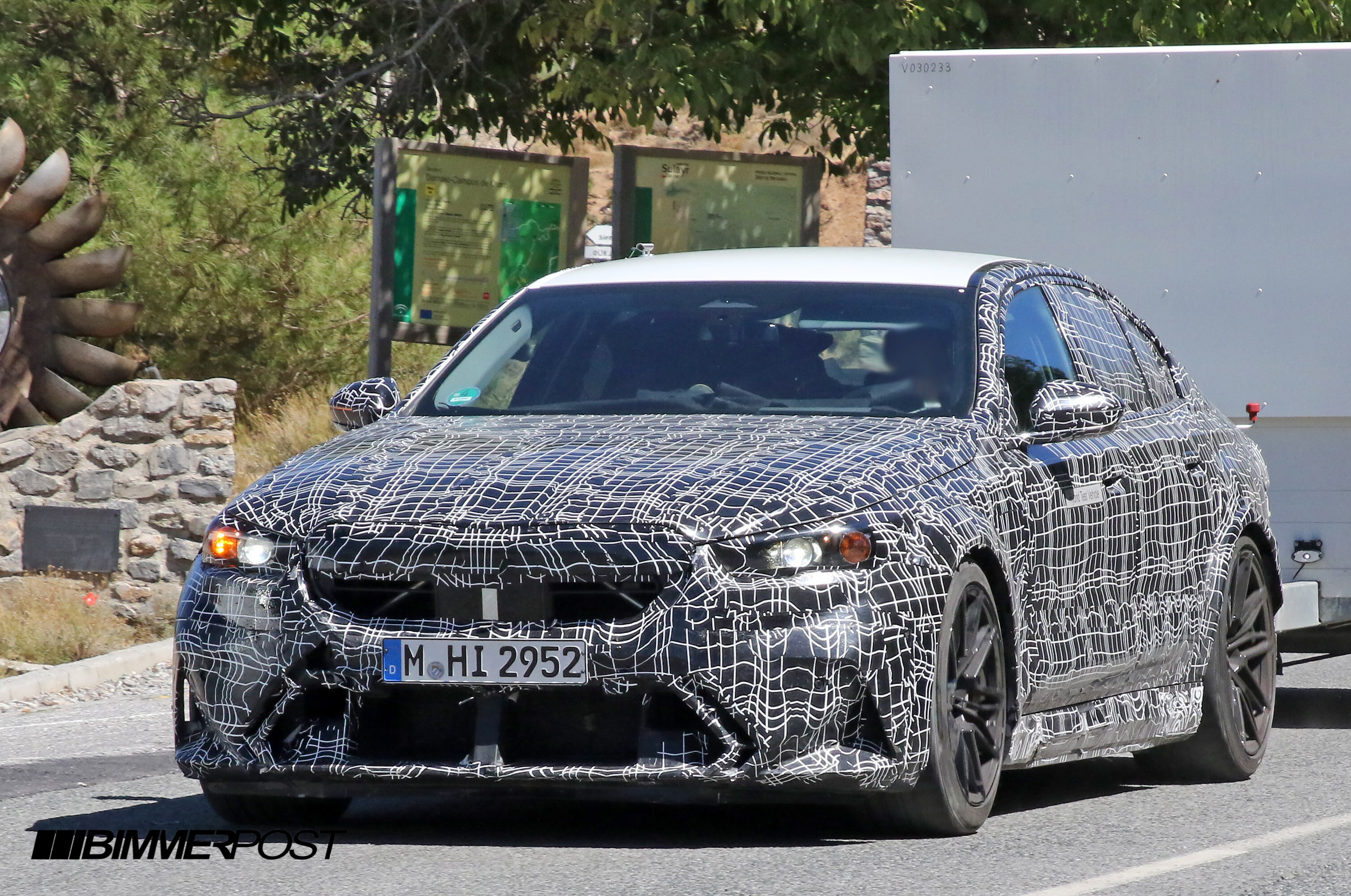Next-gen BMW G90 M5 Hybrid / G99 M5 Touring prototype spy pics, videos ...