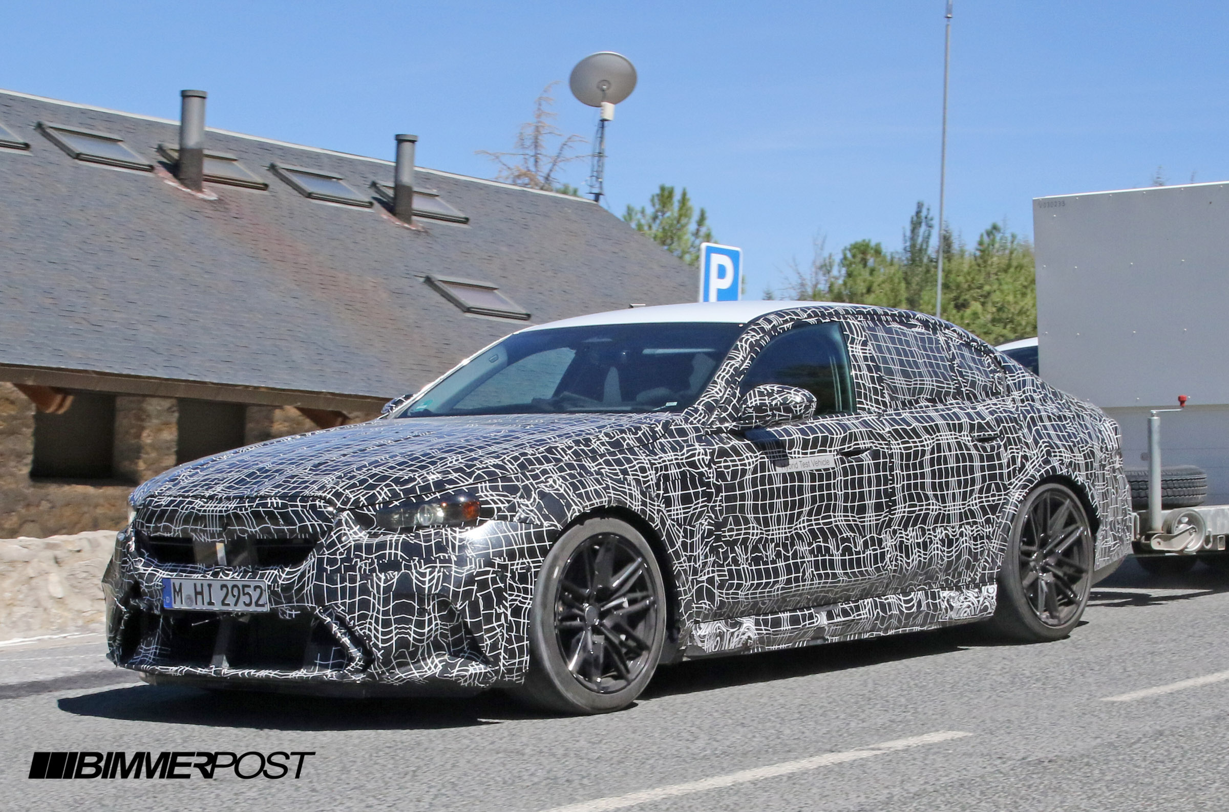 Next-gen BMW G90 M5 Hybrid / G99 M5 Touring prototype spy pics, videos ...