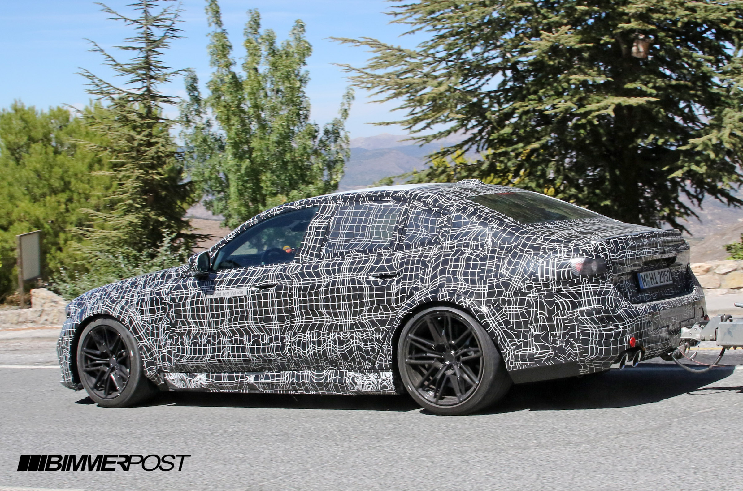 Next-gen BMW G90 M5 Hybrid / G99 M5 Touring prototype spy pics, videos ...
