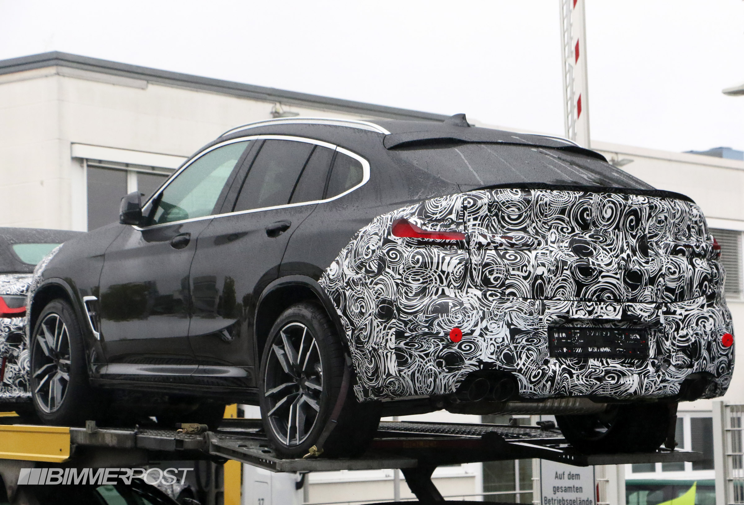 X4M LCI Facelift Spied Up Close