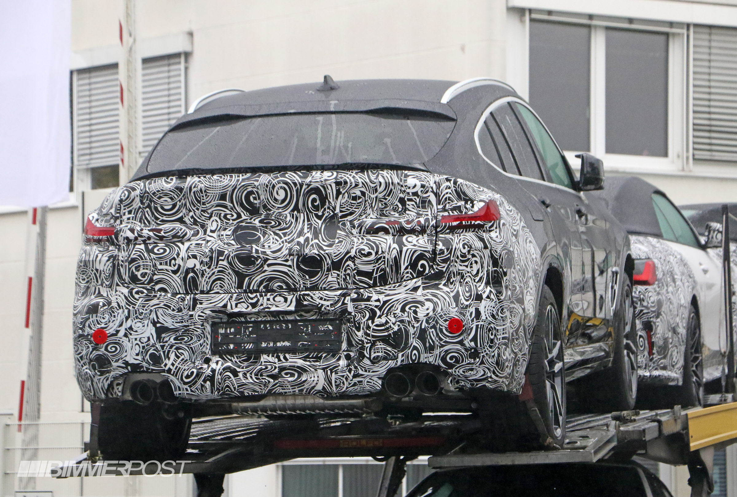 X4M LCI Facelift Spied Up Close