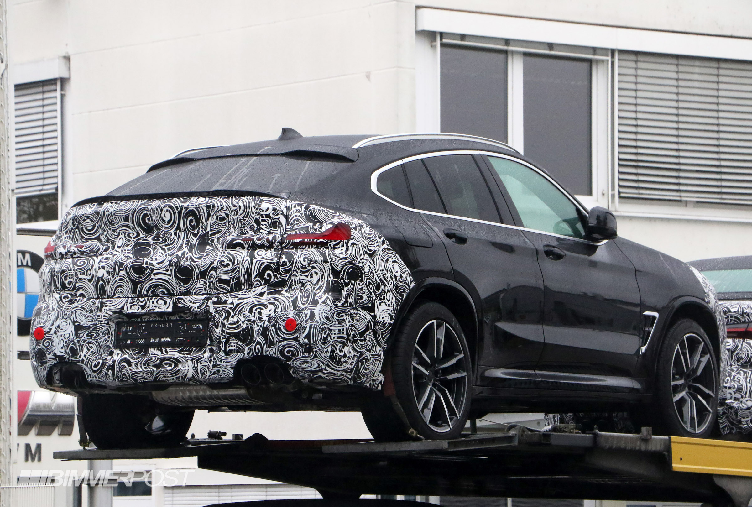 X4M LCI Facelift Spied Up Close