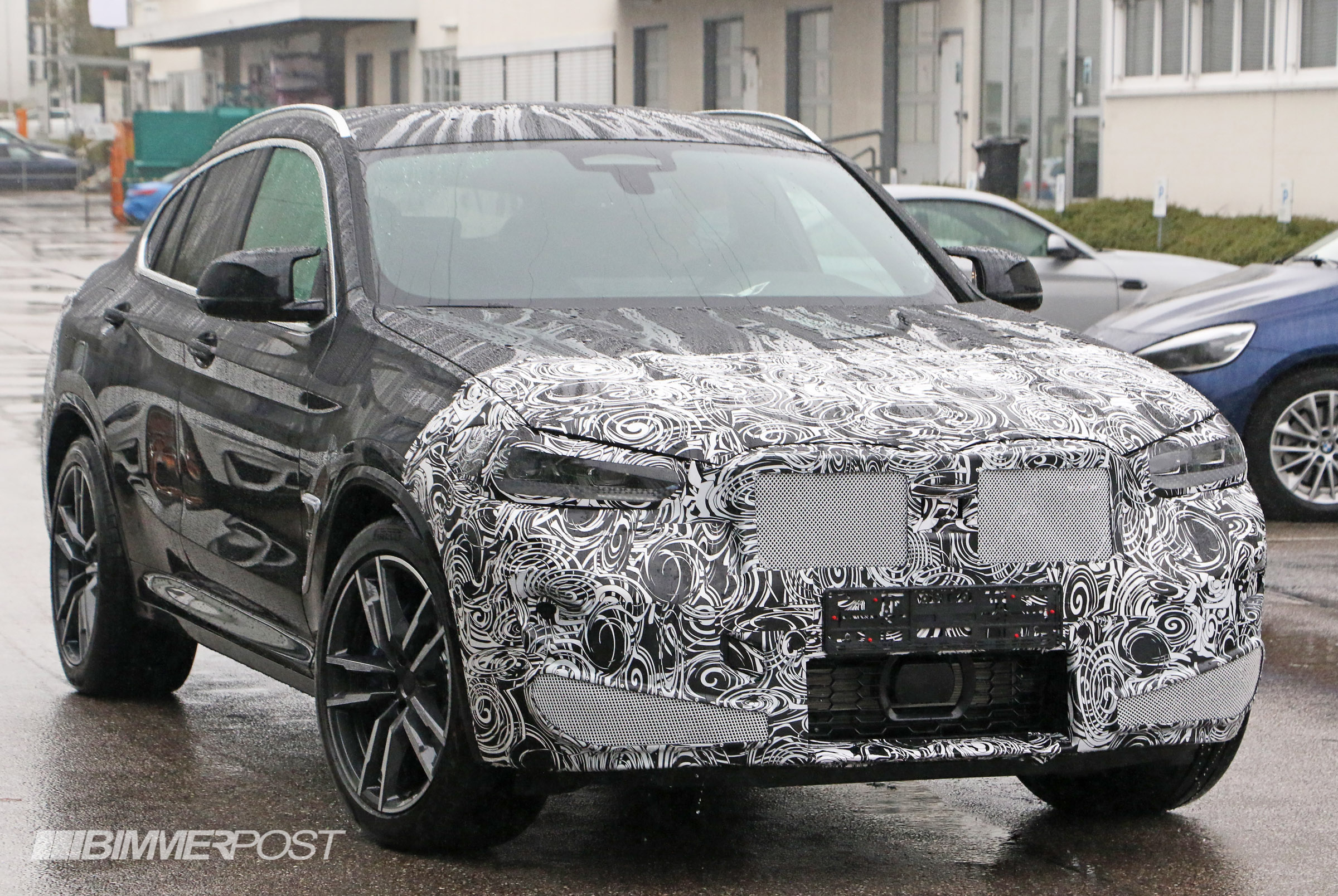 X4M LCI Facelift Spied Up Close
